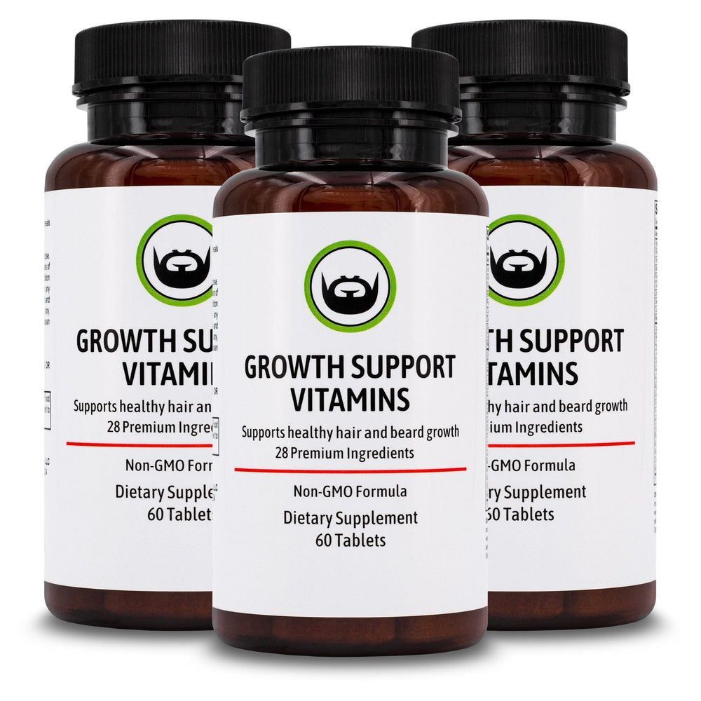 Beard Growth Vitamins | Beard Organics